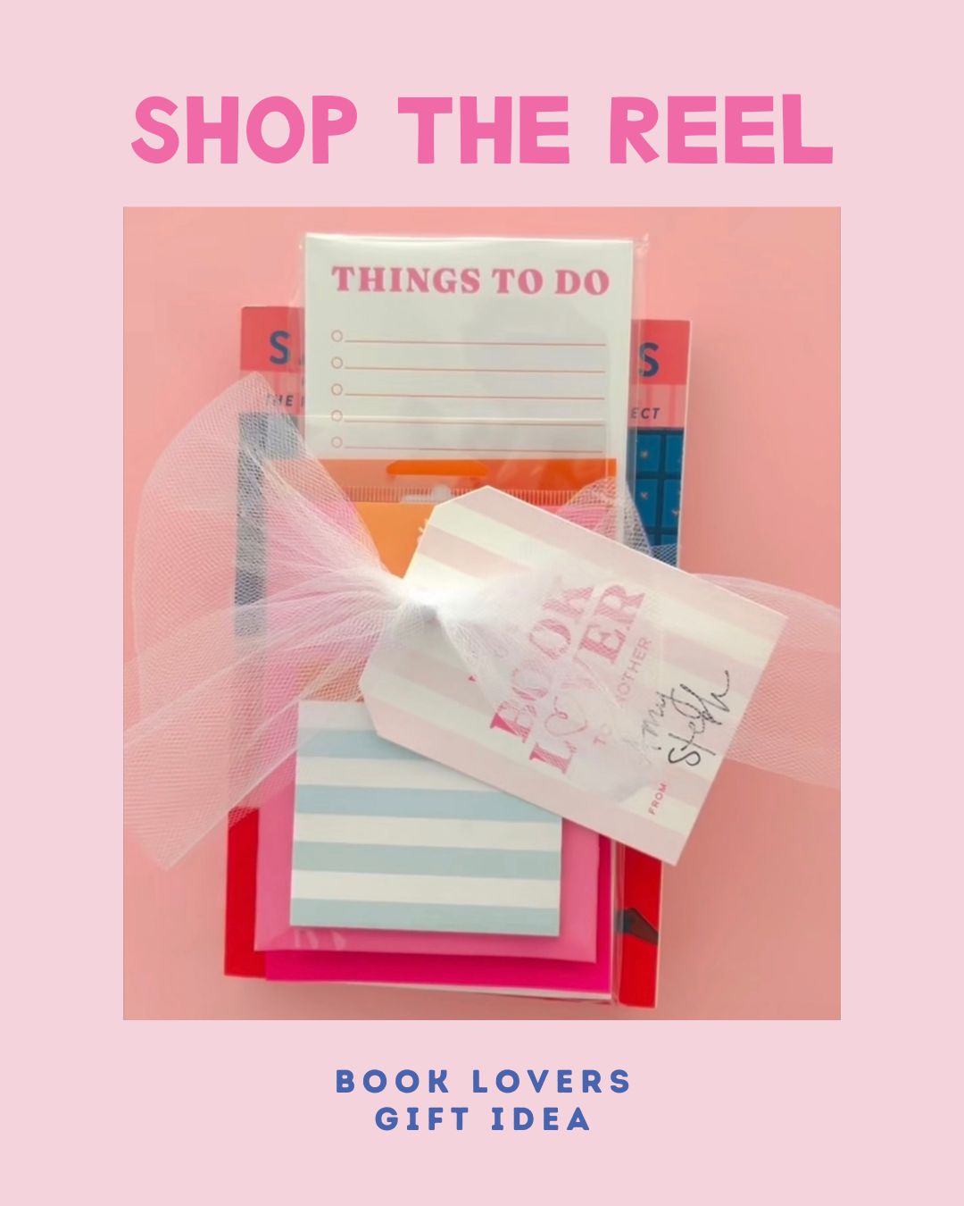 Shop the Reel : Book Lovers Gift Idea – Joy Creative Shop