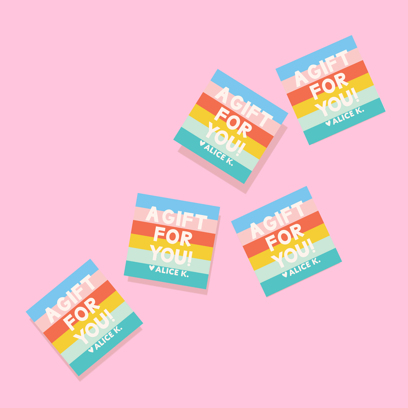 Personalized Gift Stickers – Joy Creative Shop