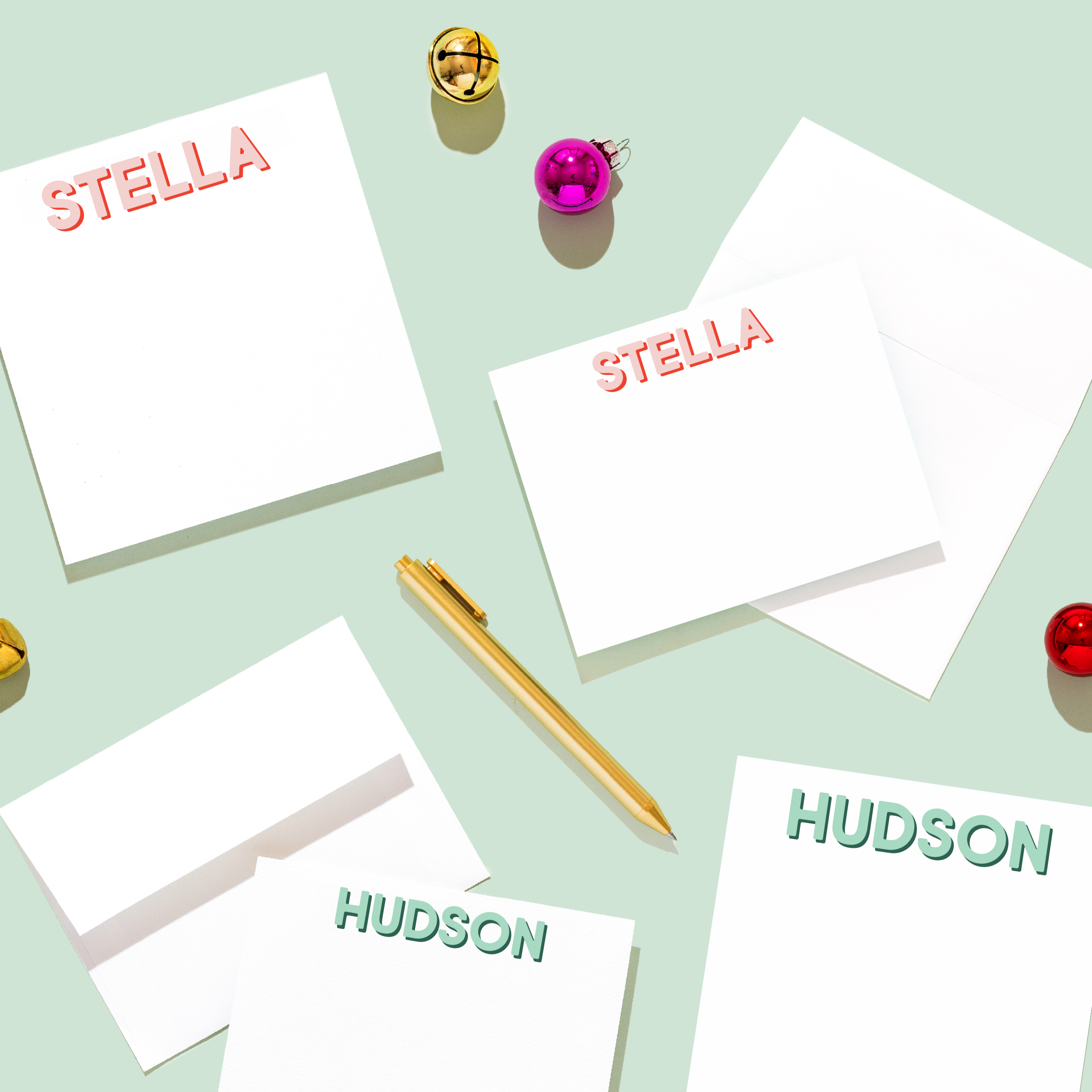 Holiday Modern Classics Stationery and Notepad Bundle – Joy Creative Shop