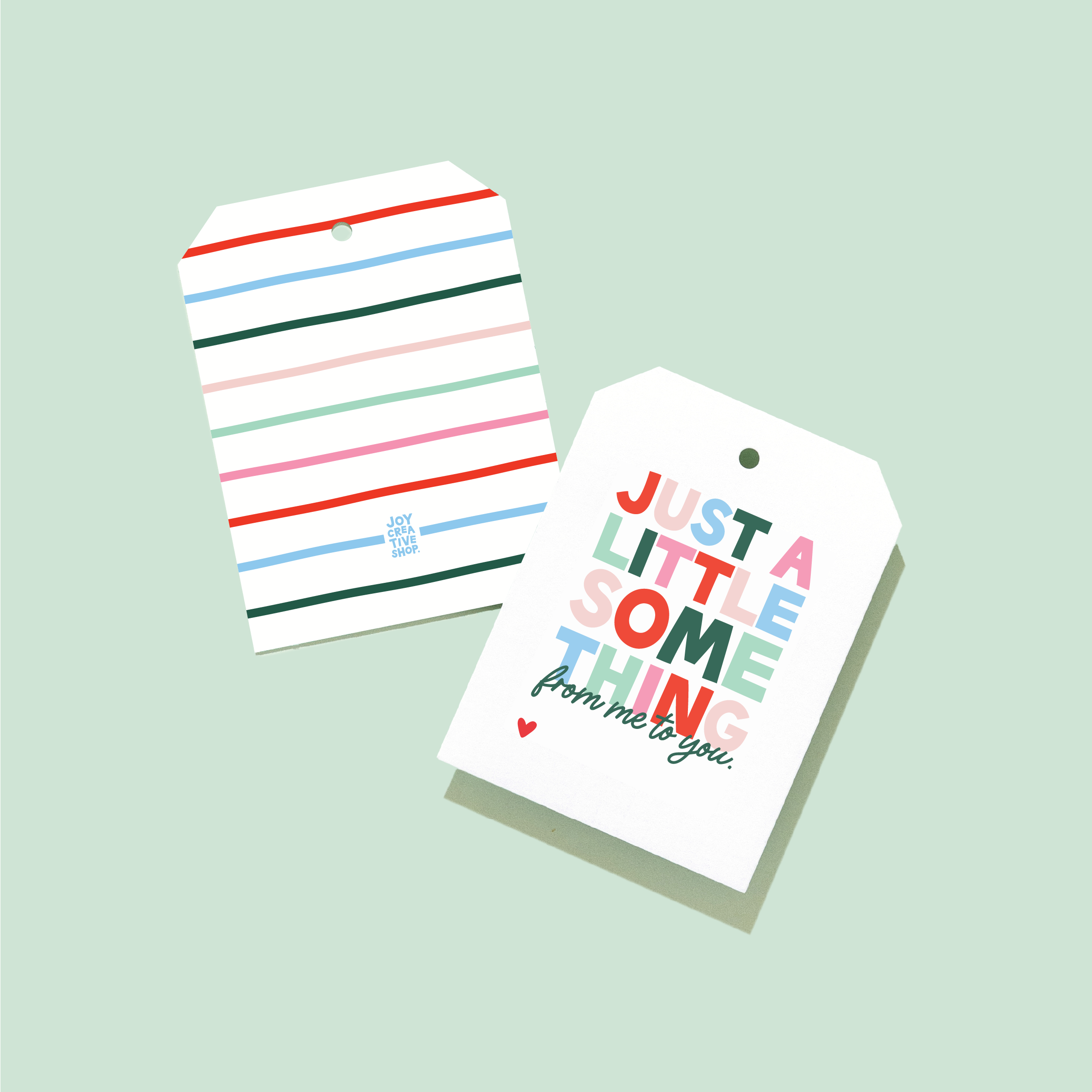 Holiday Just A Little Something Gift Tags – Joy Creative Shop