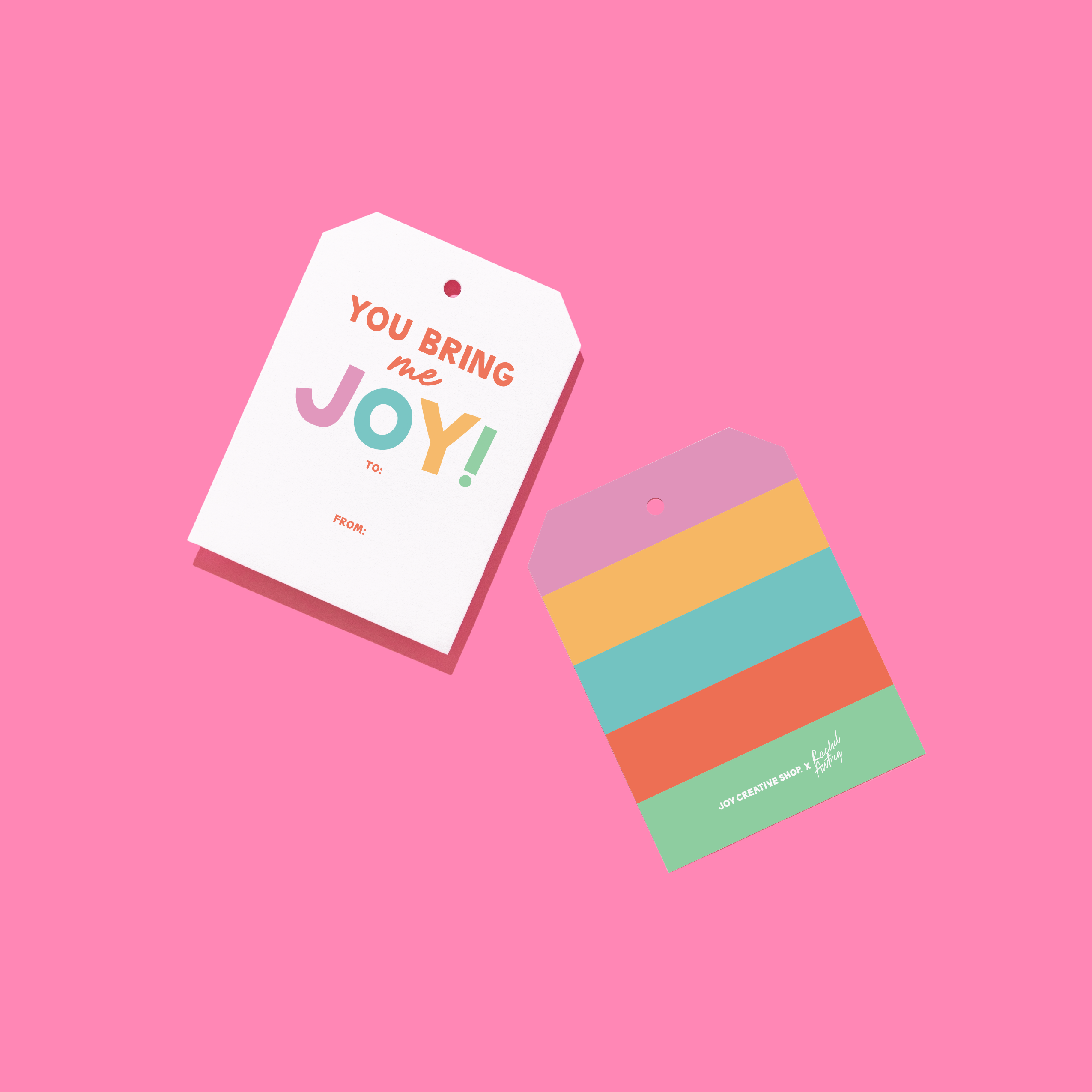 JCS x Rachel Awtrey You Bring Me Joy Gift Tags – Joy Creative Shop