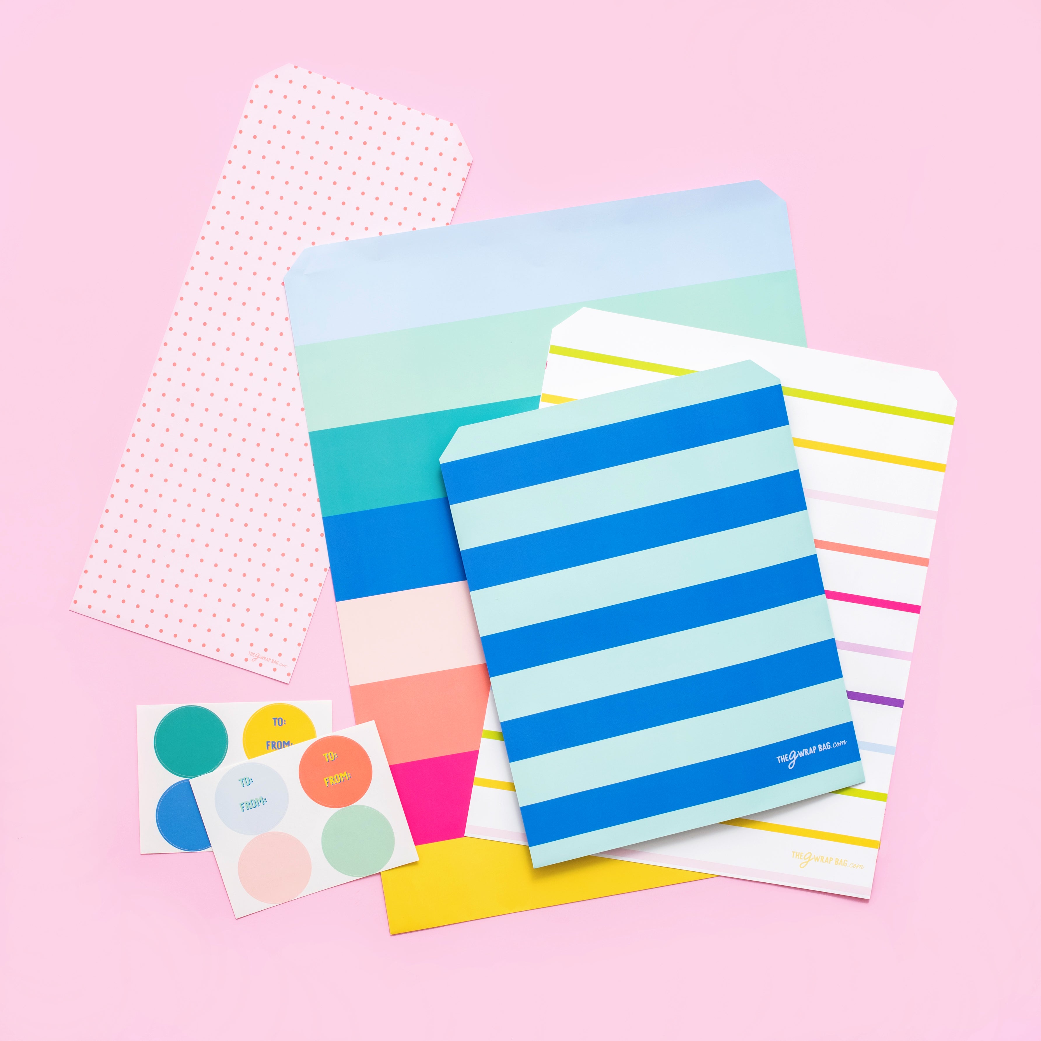 THE gWRAP BAG™ Bag of Tags Gift Wrap Bundles