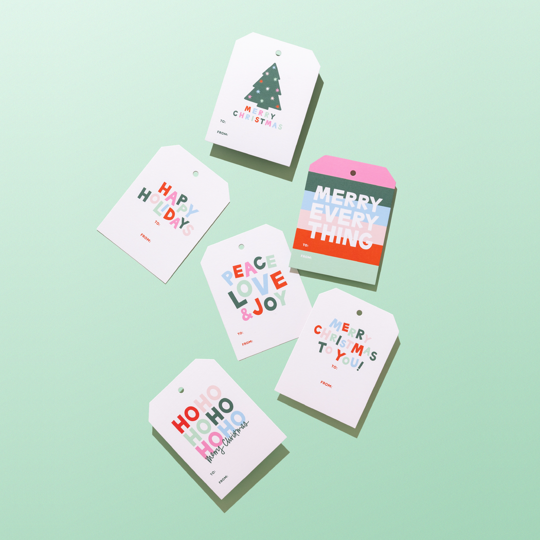 Holiday Gift Tags & Stickers – Joy Creative Shop