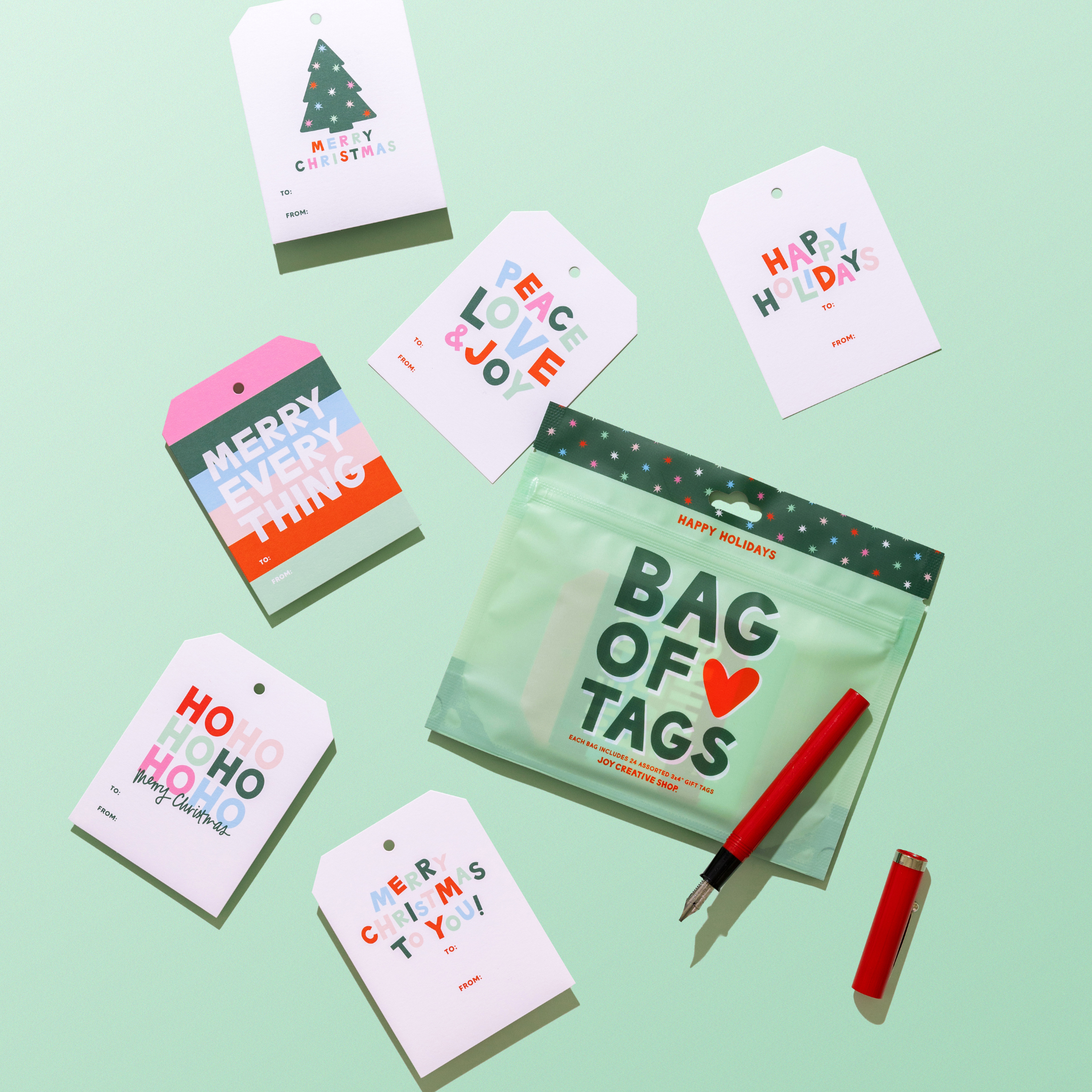 Holiday Gift Tags & Stickers – Joy Creative Shop