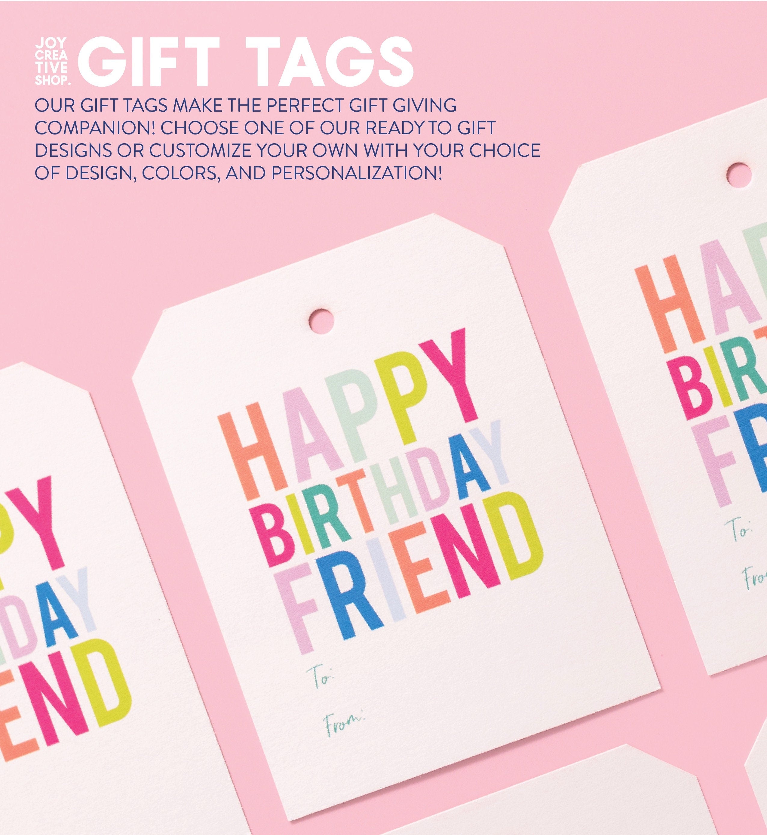 Personalized Gift Tags – Joy Creative Shop